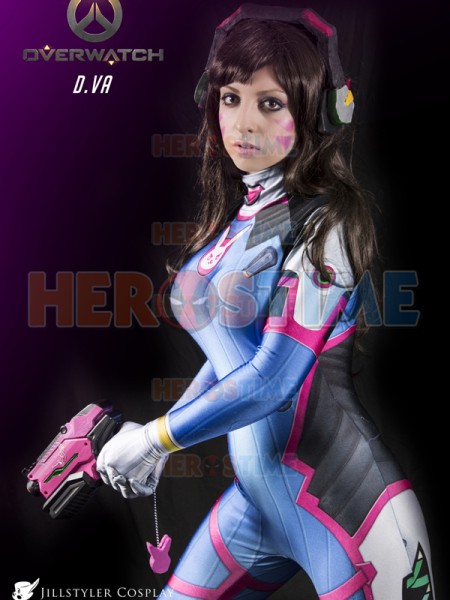 Overwatch Traje de D.Va Cosplay